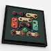 Printable Retro Handheld Game Consoles Poster, Birthday Gift for Gamers ...