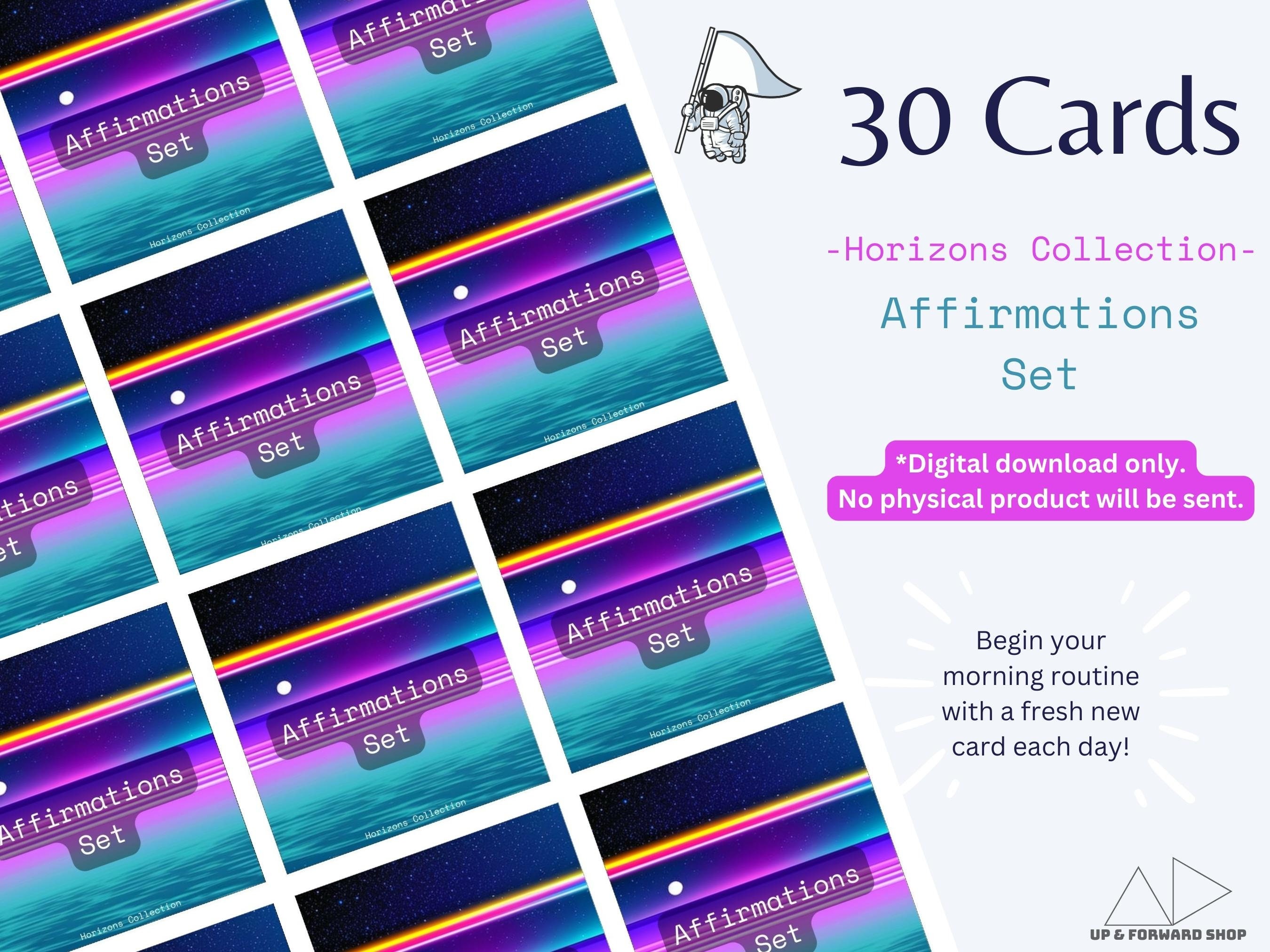 Printable i Am... Affirmation Cards Deck, Positive Quotes Digital ...