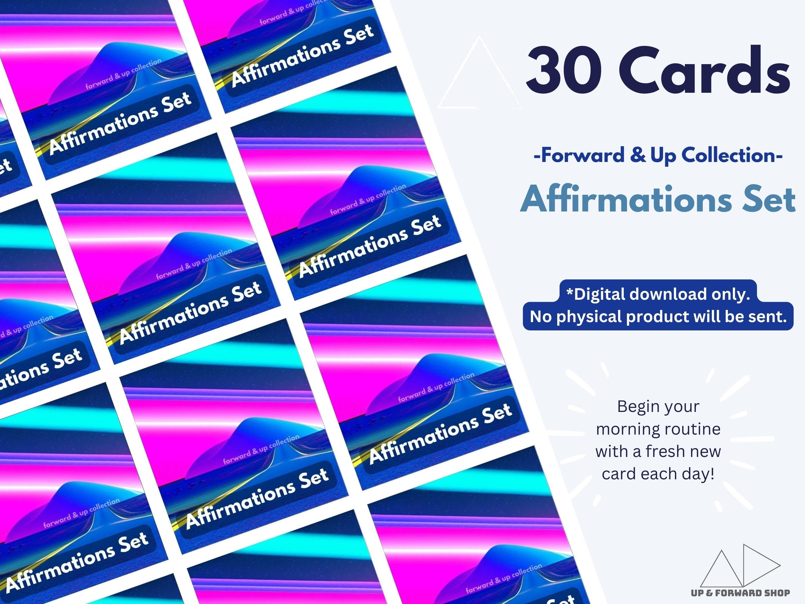 Printable Affirmation Cards Digital Download, Positive Quotes Printable ...