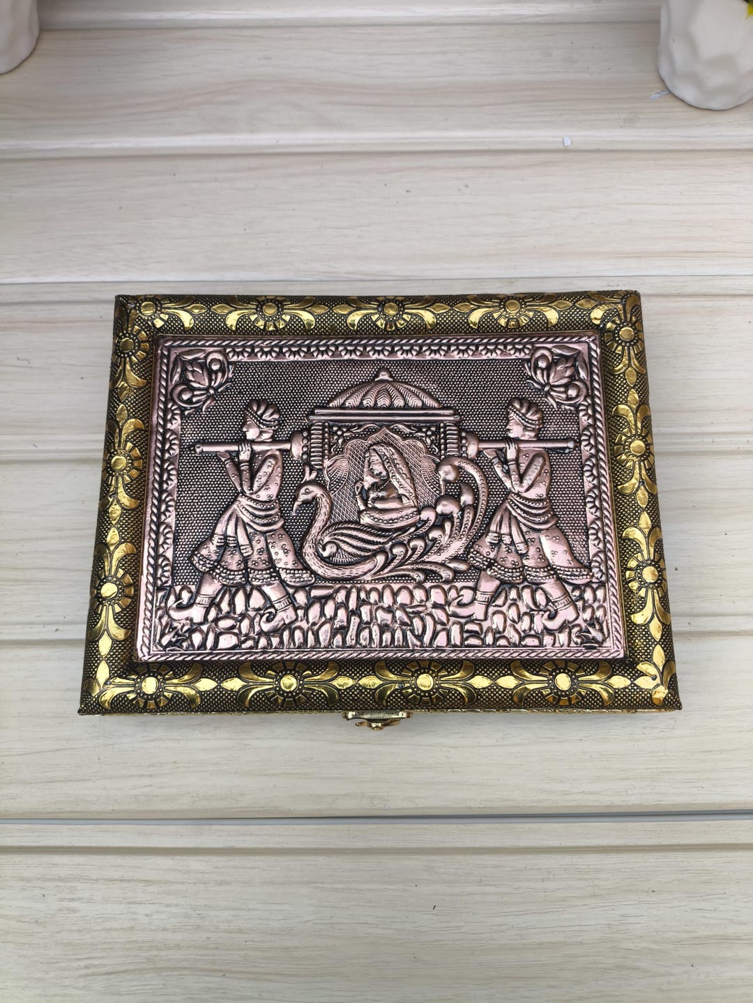 Decorative Dolli Design Dry Fruit Box for Return Gift, Traditional ...