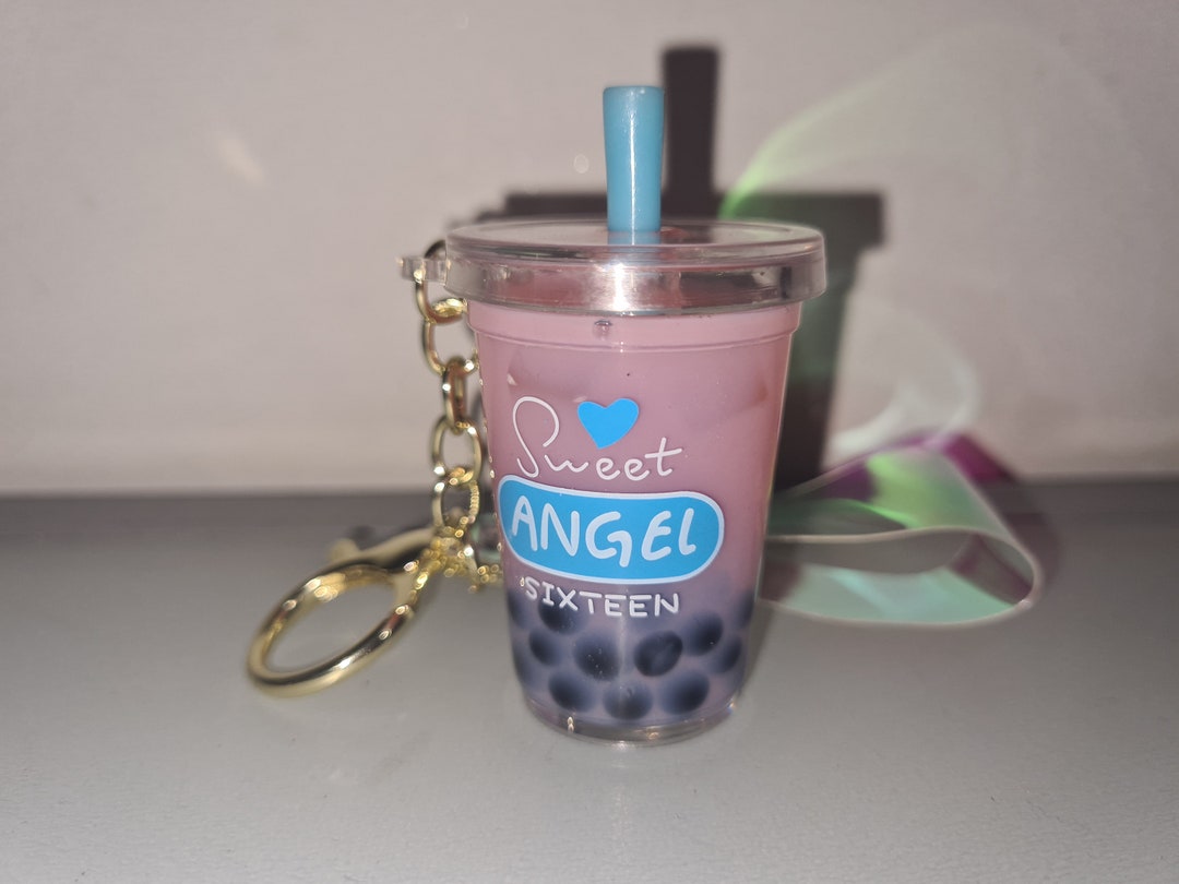 Miniature Bubble Tea With Moving Colour Liquid and Realistic Ice Cubes ...