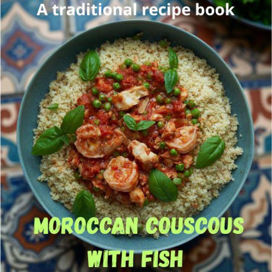 Moroccan Fish Couscous Recipe PDF | Authentic Seafood Couscous Cookbook ...