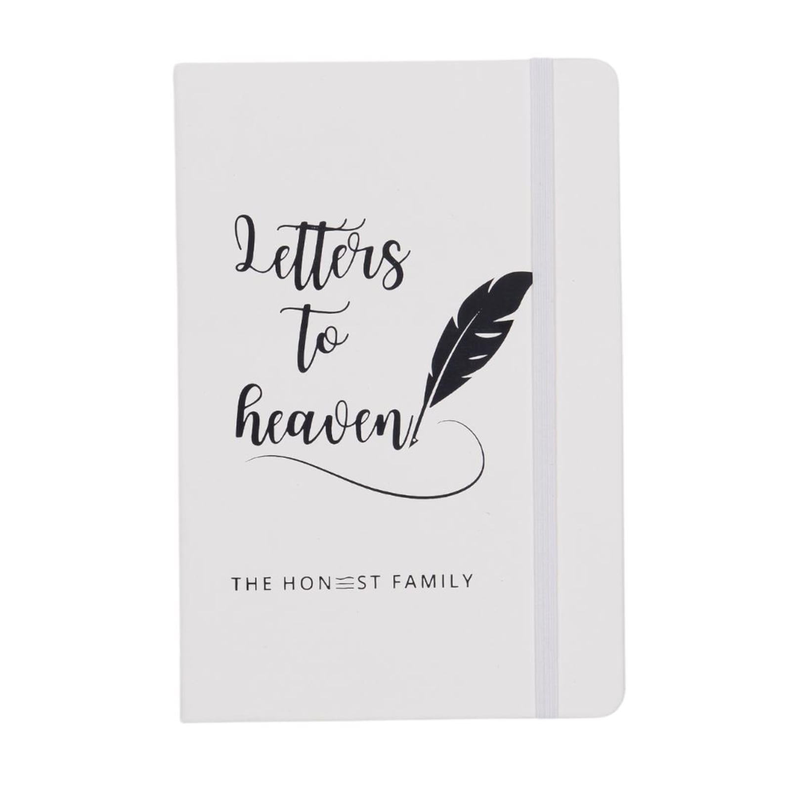 Letters to Heaven - Grief - Lined Notebook- - Journal - A5- the Honest ...