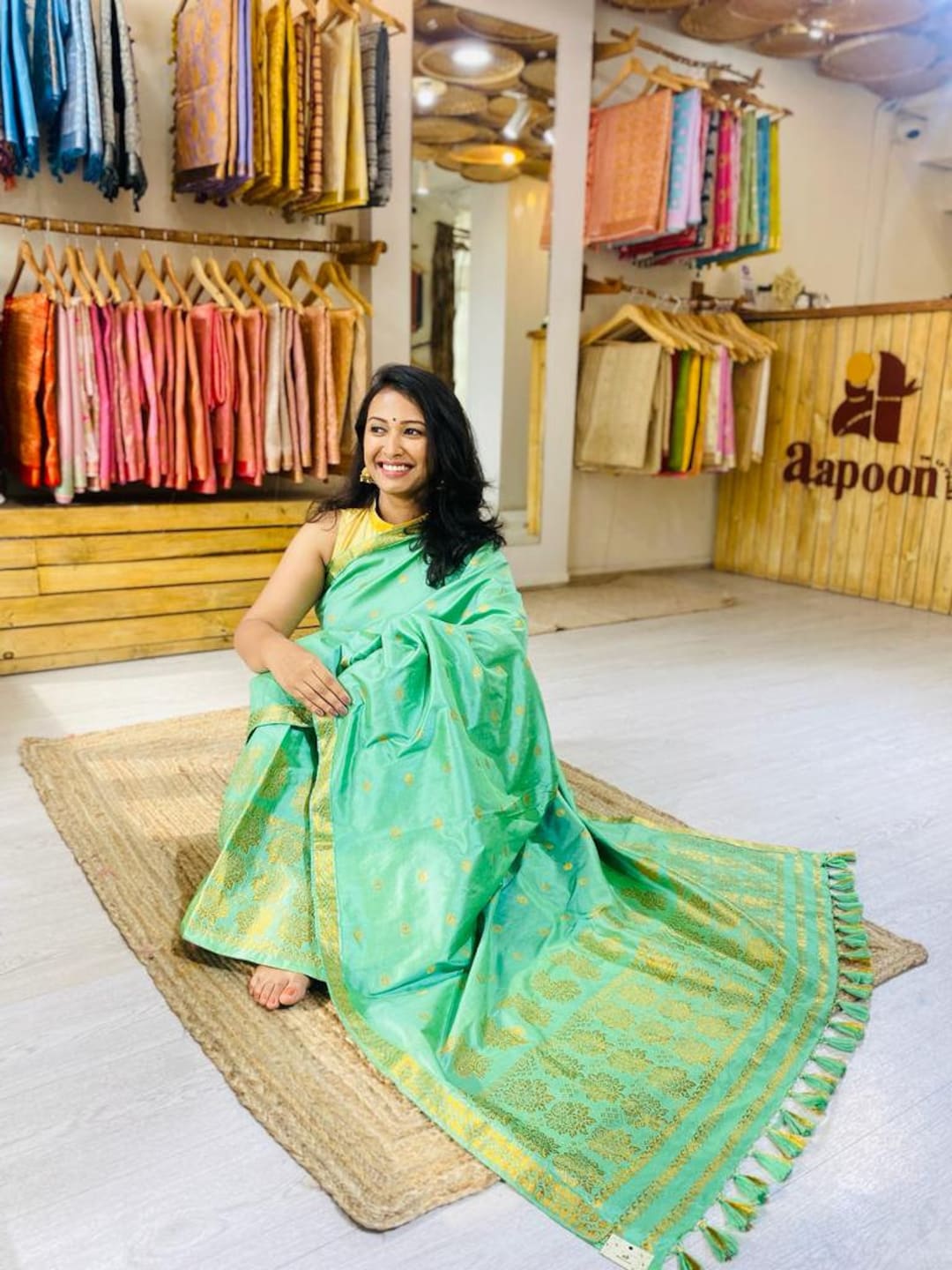Handmade Assam Silk Mekhela Chador Traditional Two-piece Ensemble for ...