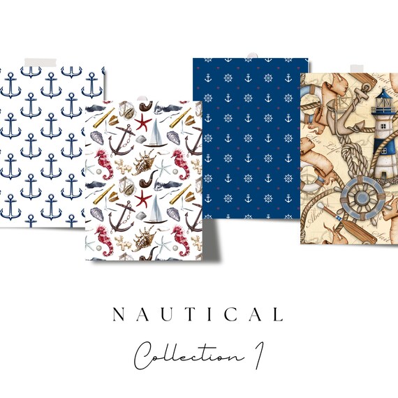 Vintage Nautical Pattern