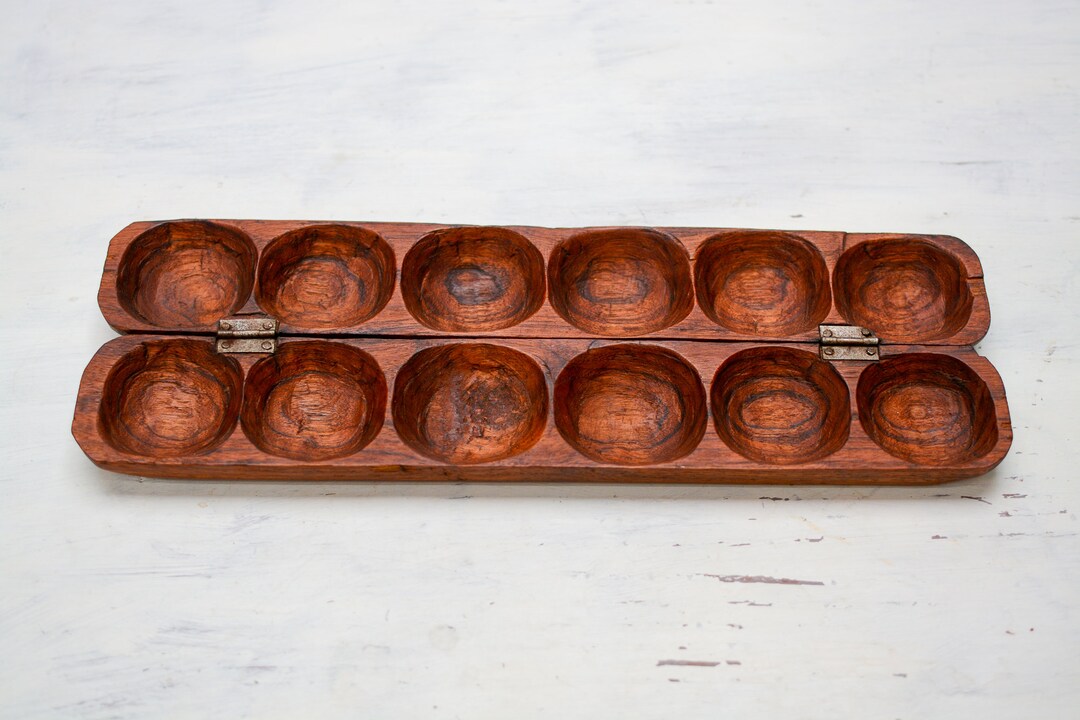 Mancala Wooden Box | African Tribal Rhinoceros Art - Etsy