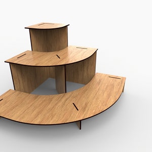 Laser Cut Display Stand Svg Files, Retail Stand ,portable Store Display ...