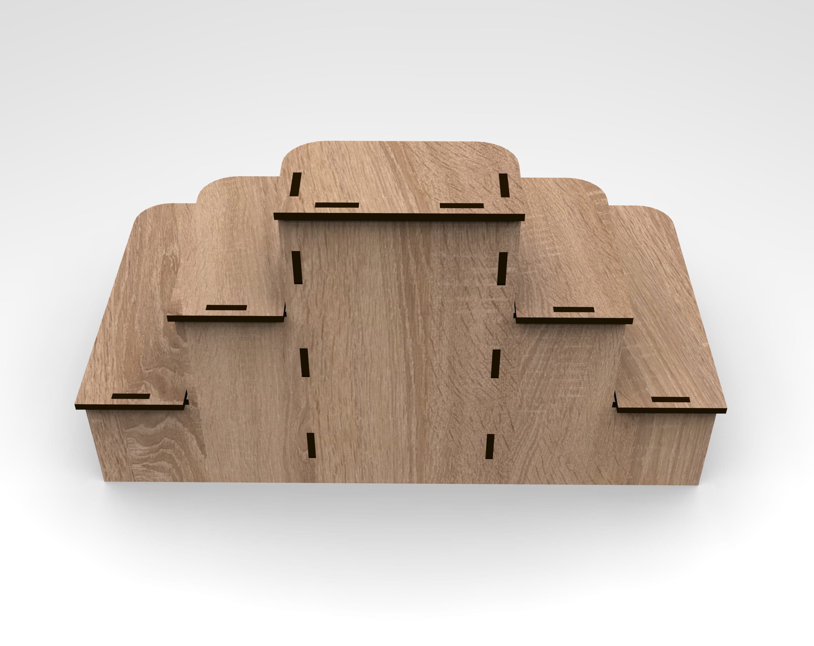 Laser Cut Display Stand Svg Files 3 Shelf Retail Stand Files - Etsy UK