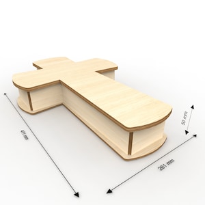 Cross Box Svg Laser Cut Files | Jesus Cross Box for Baptism | First ...