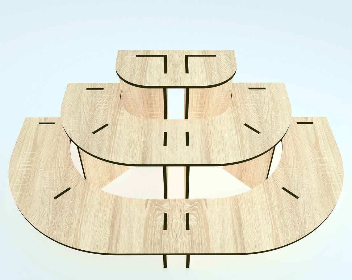 Laser Cut Display Stand Svg Files Retail Stand portable - Etsy Canada
