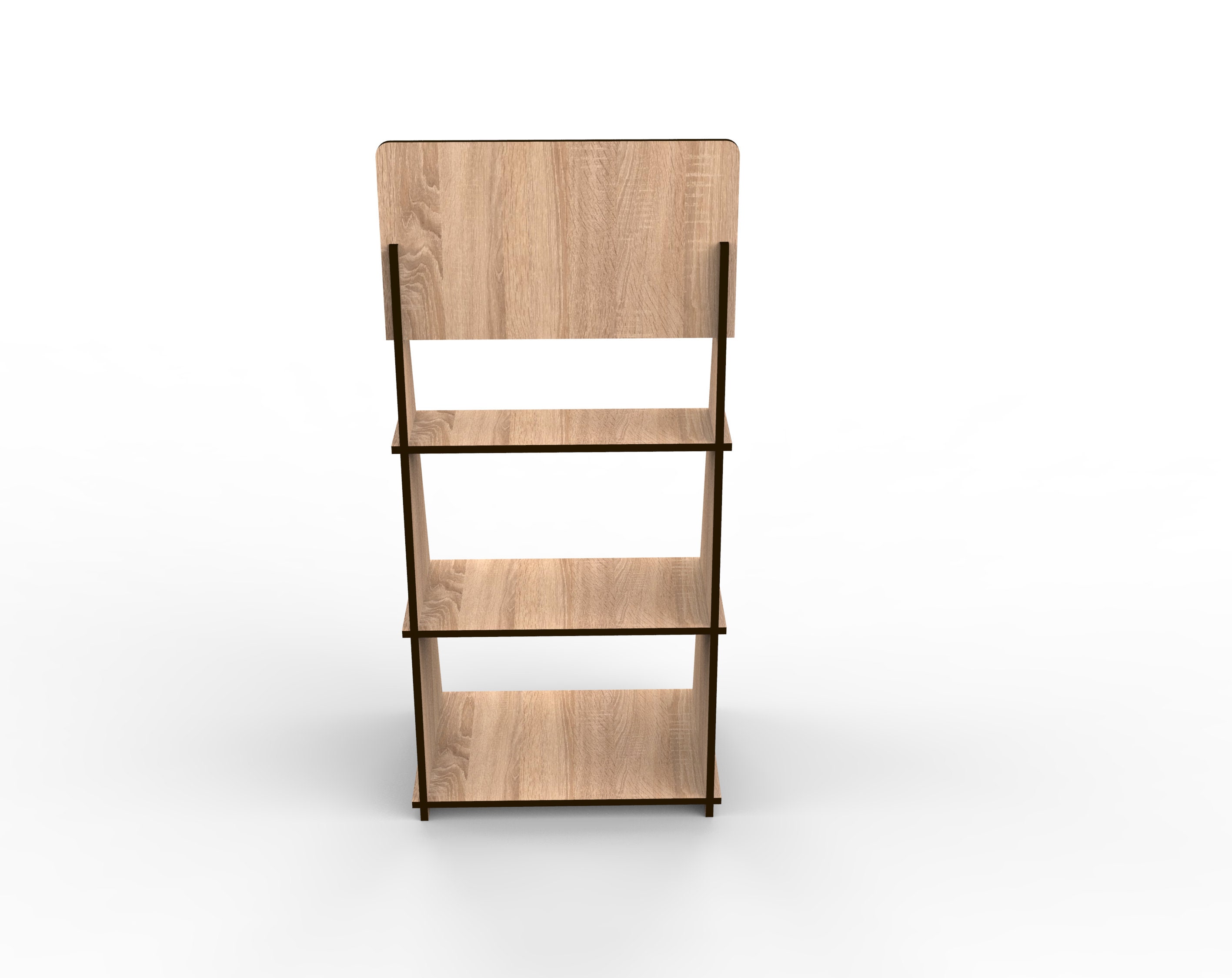 Laser Cut Display Stand Svg Files3 Shelves Display Stand Svg - Etsy