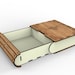 Book Shaped Wooden Storage Box Laser Cut SVG Files, Book Lovers and ...