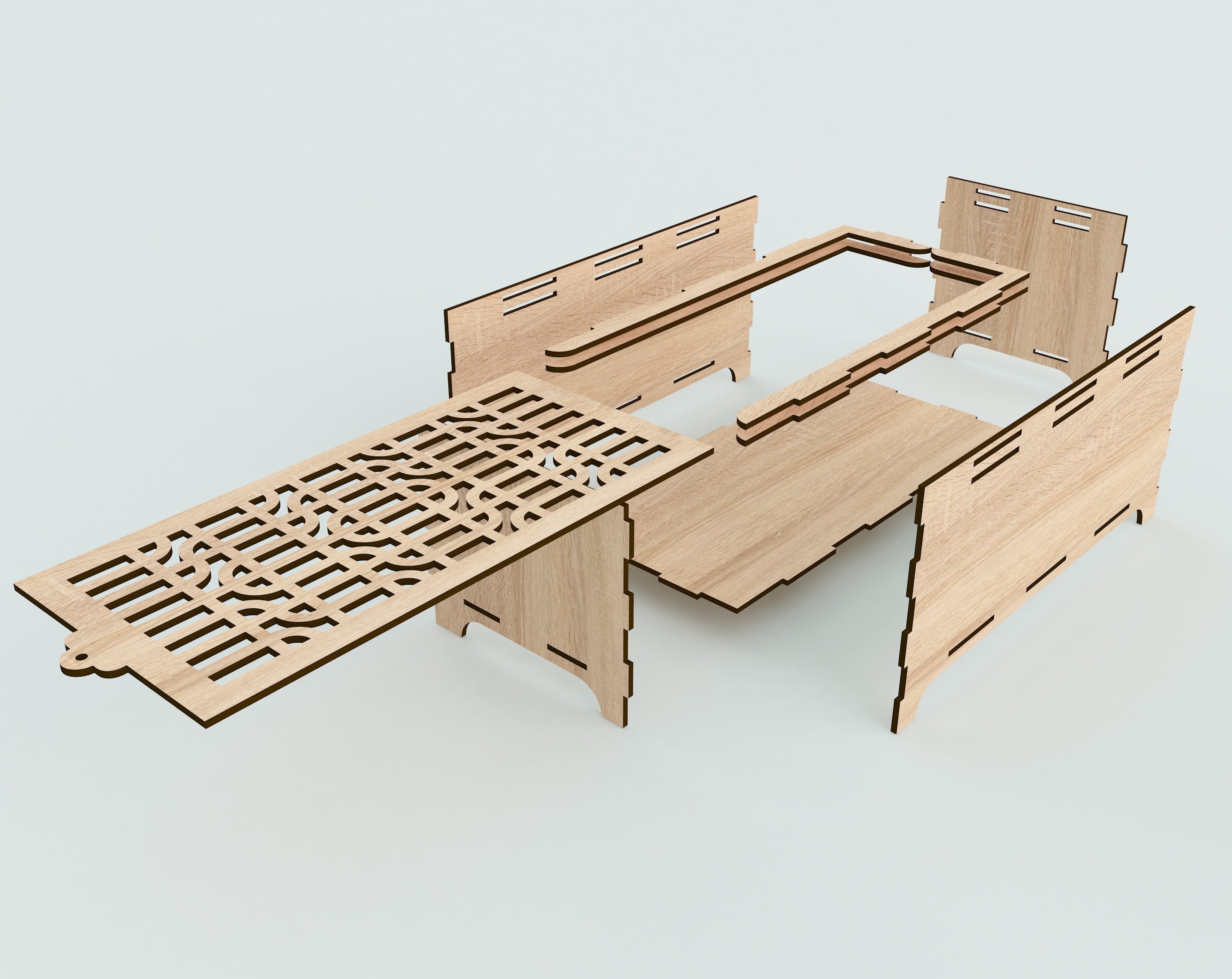 Box With Slide Lid Laser Cut File Decorative Wooden Gift Box - Etsy UK