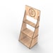Laser Cut Display Stand Svg Files,3 Shelves Display Stand Svg Files ...