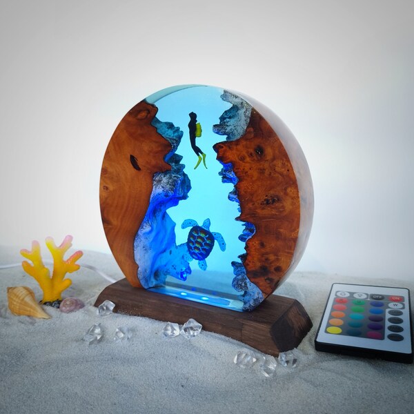 Turtle Lamp - Etsy