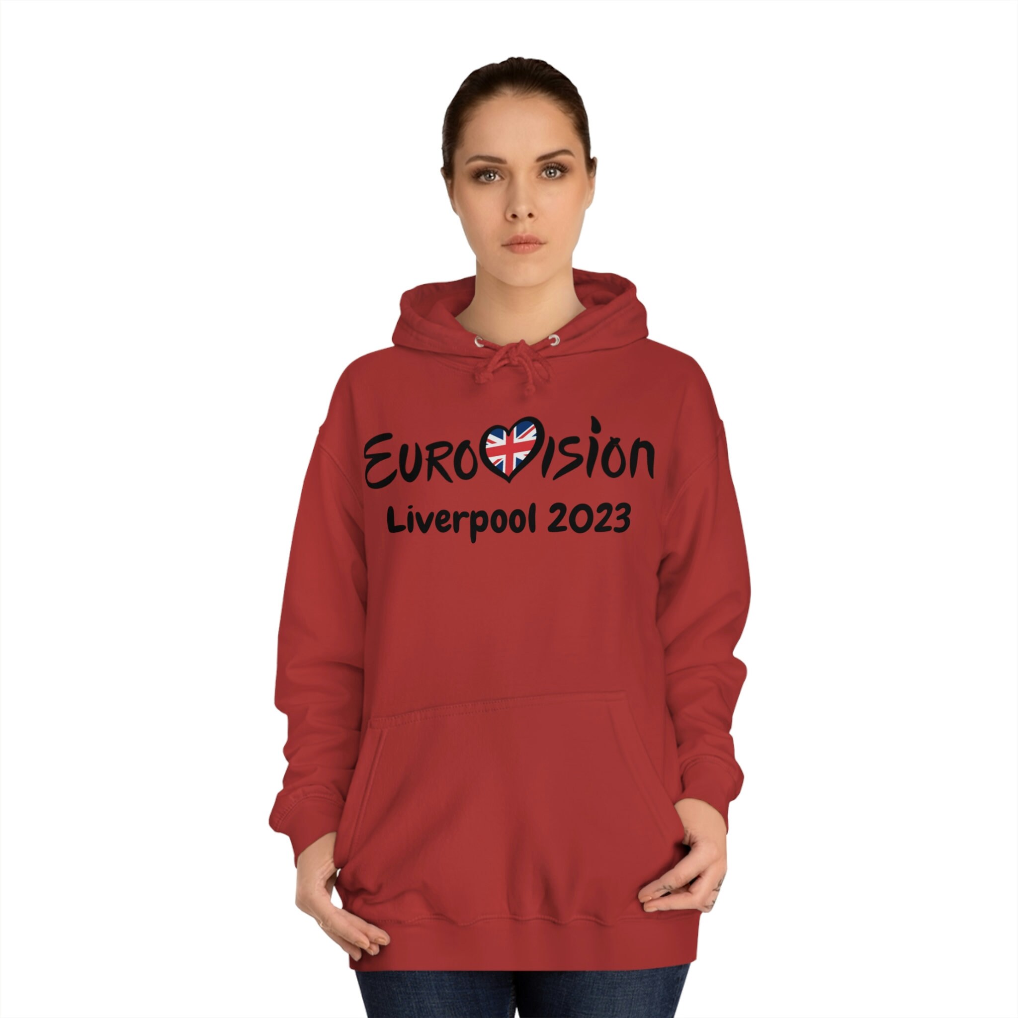 Eurovision Hoodie, Eurovision Song Contest UK-RAINE Liver.pool 2023