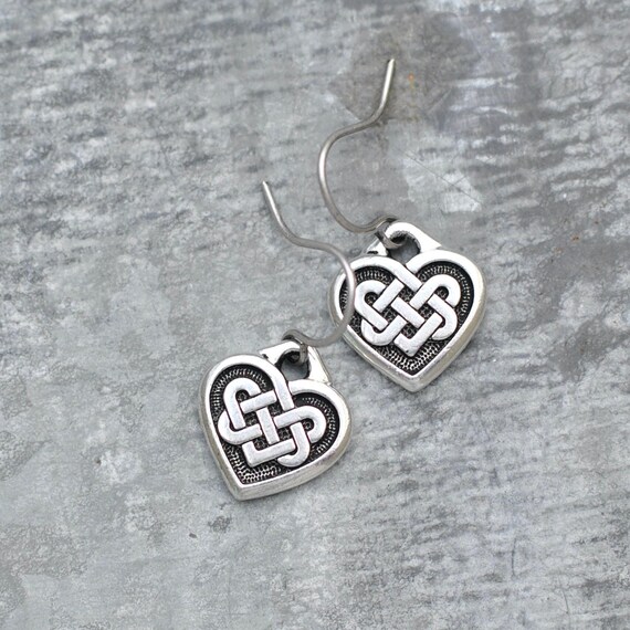 Celtic Knot Earrings Irish Jewelry Celtic Jewelry Mom Gift Anniversary Gift Sailors Knot Wife Gift Love Knot Jewelry Sister Gift Etsy