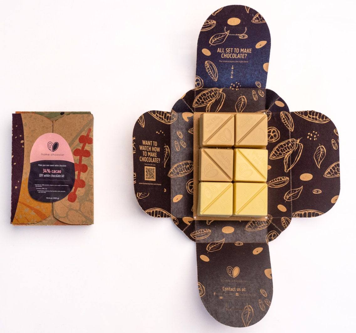 Party DIY Chocolate Making Kit. the Perfect Gift for Any Chocolate ...