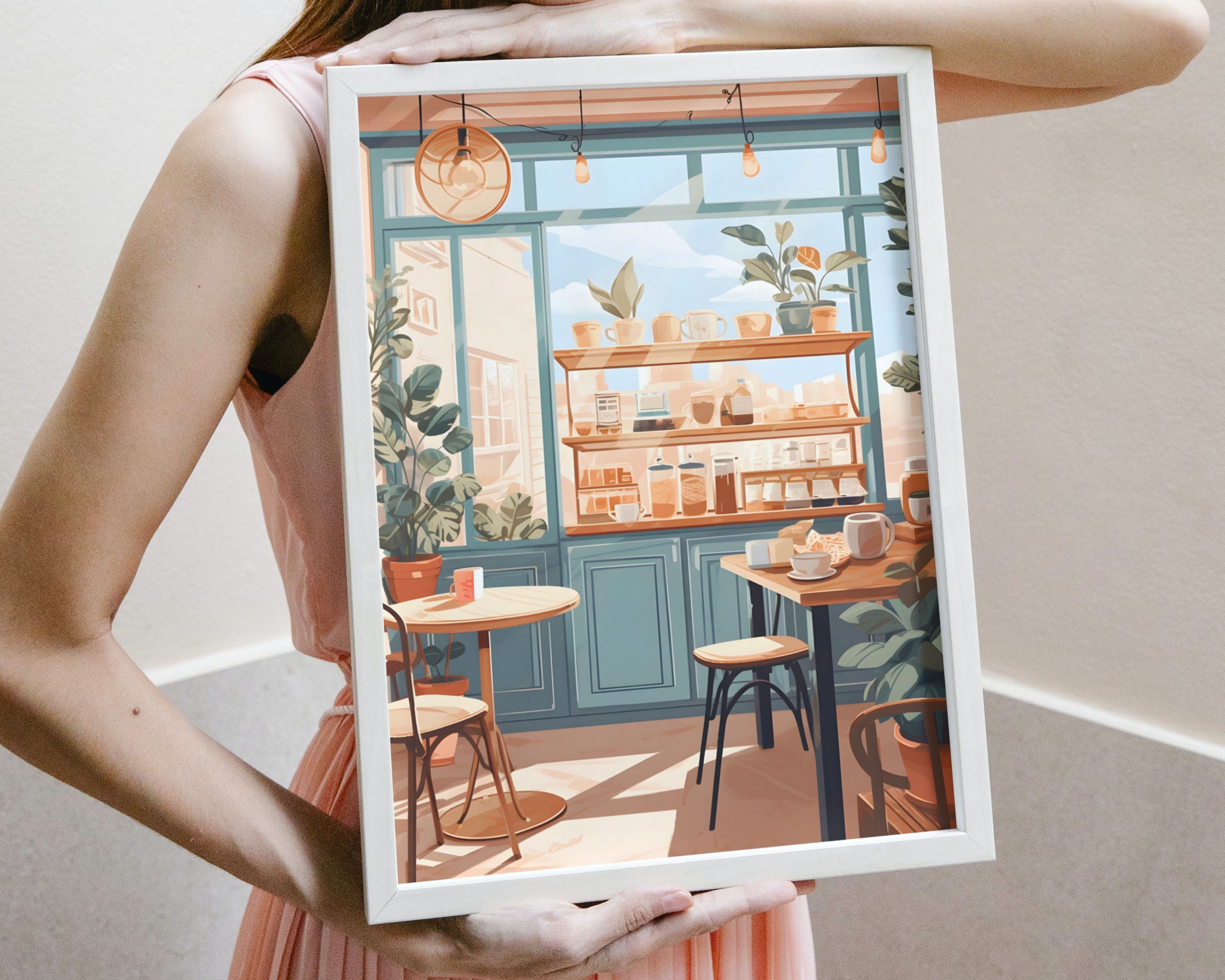 Coffee Bar Print Coffee Shop Wall Art Poster Coffee Guide - Etsy