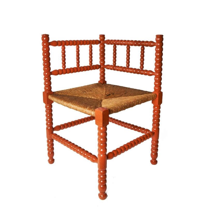 Bobbin Corner Chair Antique - Etsy