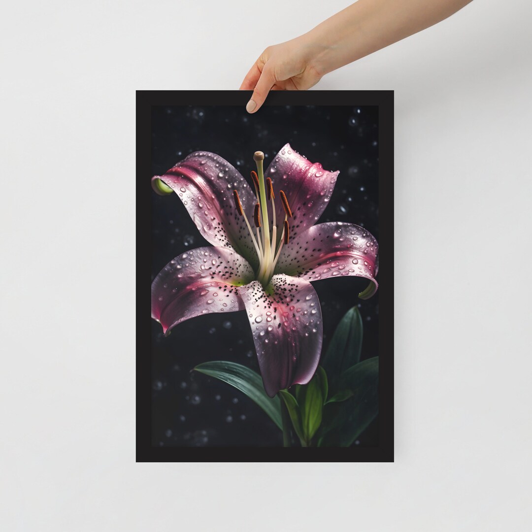 Stargazer Lily - Instant Download - Printable Art Picture/poster of a ...