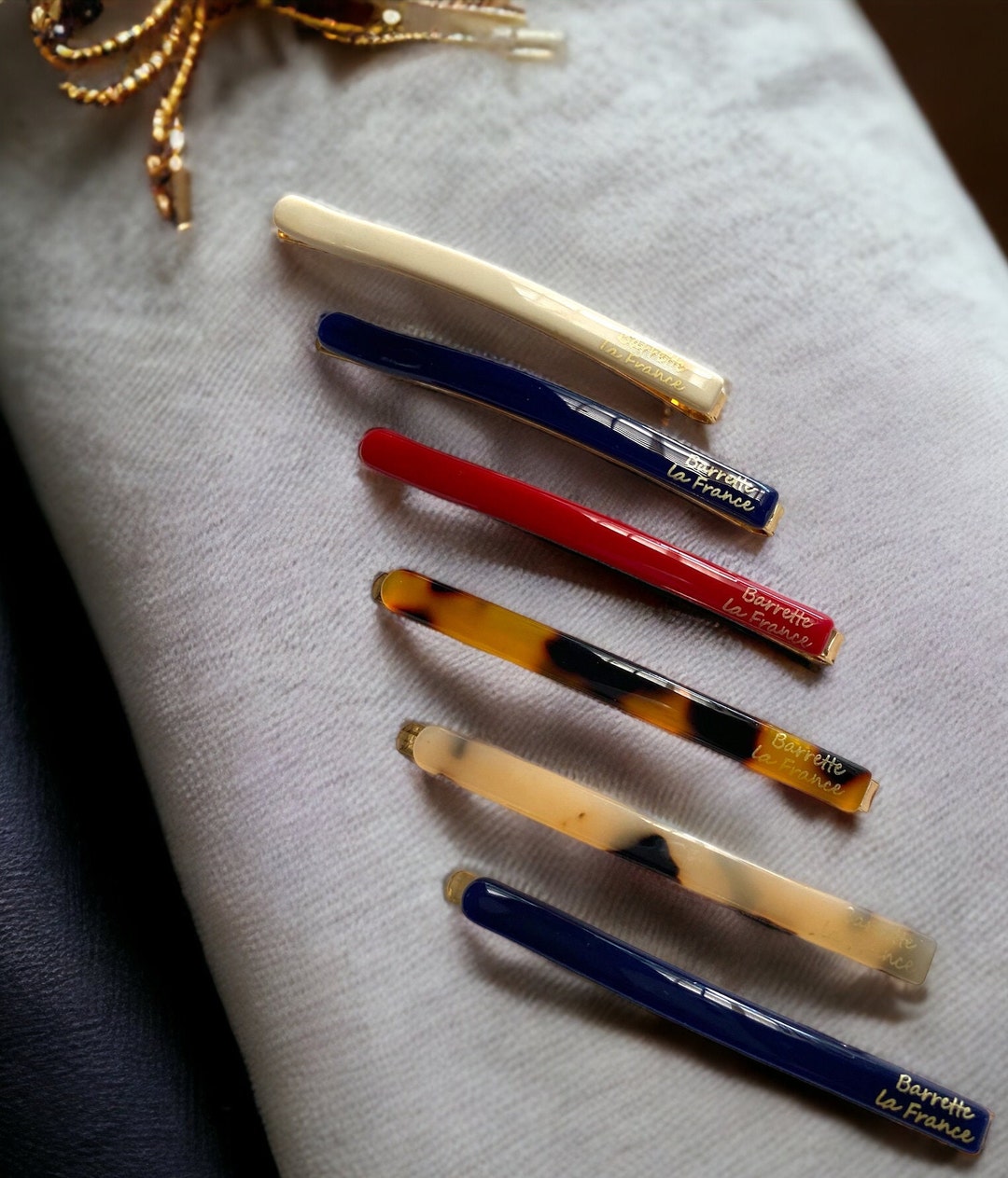 Minimalist Hair Pins, Cellulose Acetate Bobby Pins, Set of 2 - Etsy