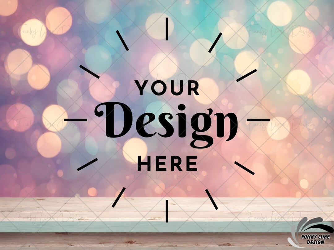 Background Mockups, Mockup Background, Digital Background, Bokeh ...