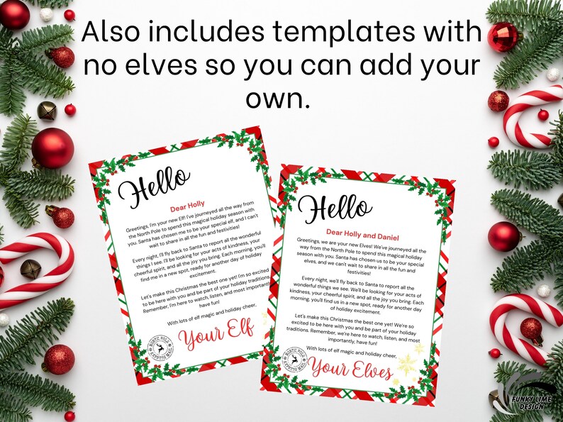 Christmas Elf Introduction Letter, Elf Arrival Letter Printable, First ...