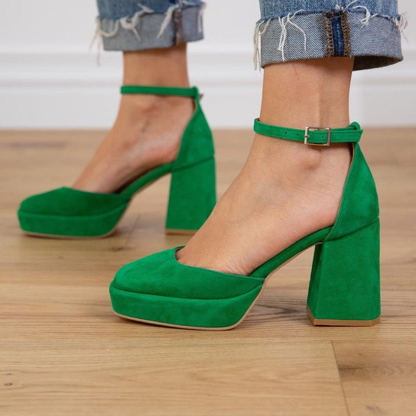 Green Wedding Shoes - Etsy