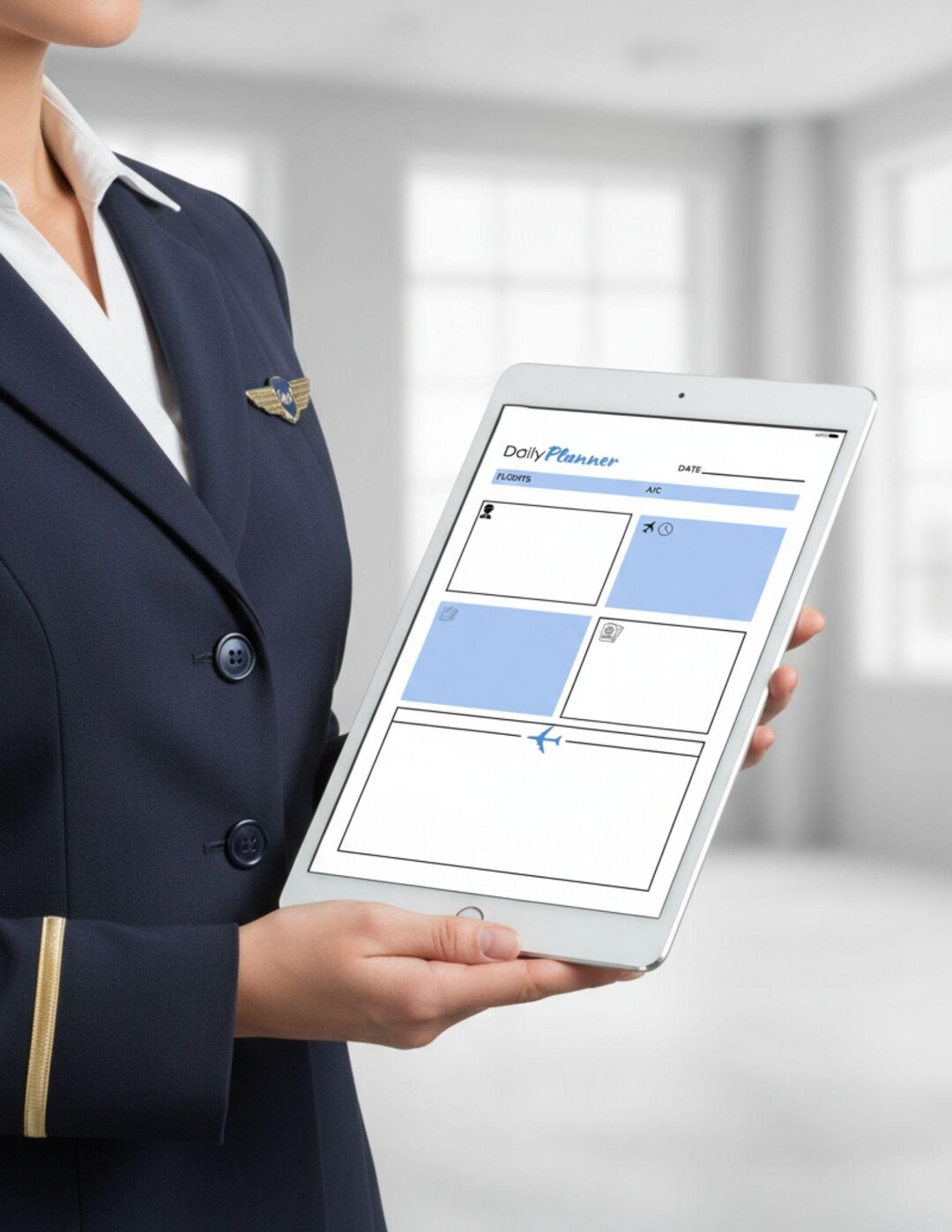 Flight Attendant off Duty | Cabin Crew Digital Planner (PDF) Notebook ...