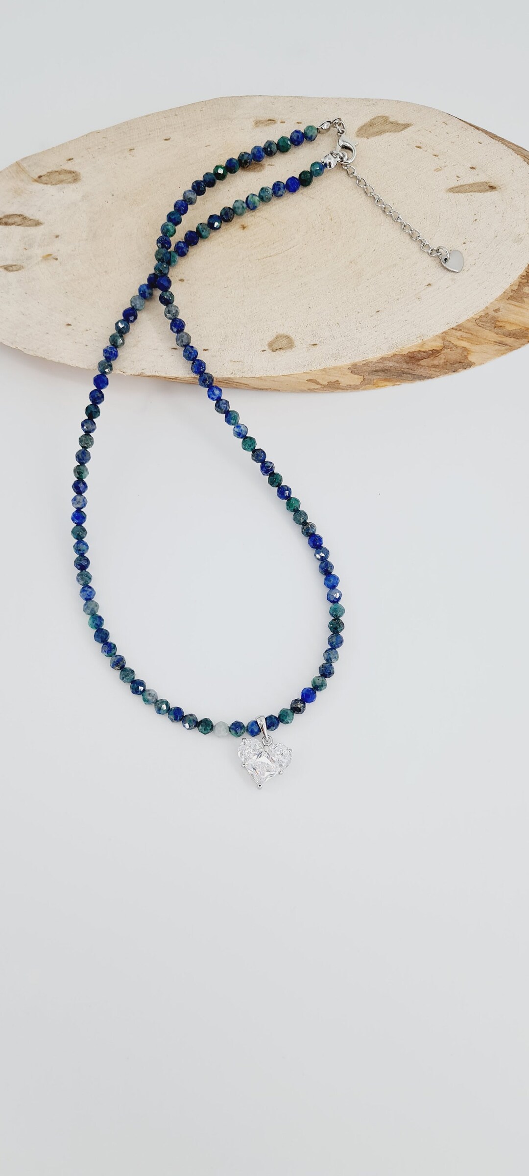 Genuine Azurite Necklace,necklace for Women,3 Mm/4 Mm Azurite, Jewelry ...