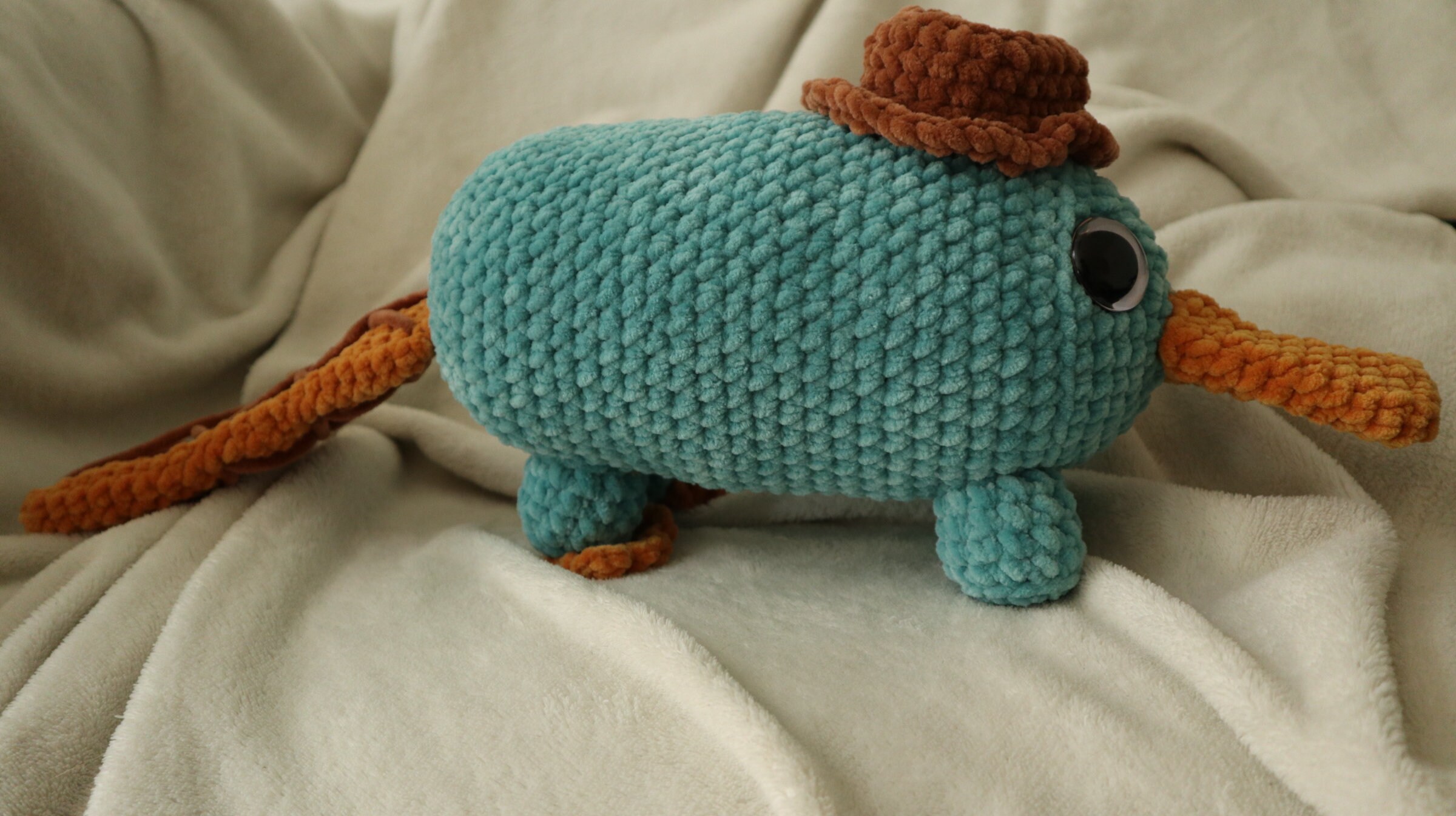 Perry the Platypus Crochet Pattern - Etsy
