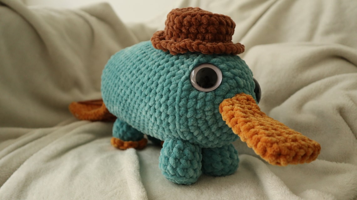 Perry the Platypus Crochet Pattern - Etsy