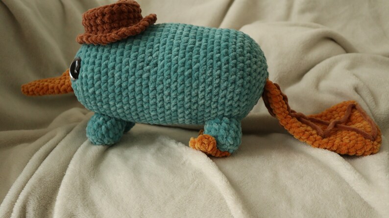 Perry the Platypus Crochet Pattern - Etsy