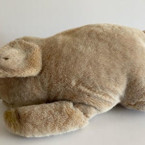 Steiff Oversize Blue Eyed Pig With Tag and Button - Made in Germany - Etsy