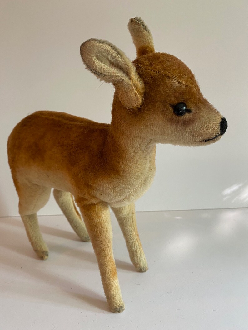 Early Steiff Wool Plush Deer / Doe Germany Circa 1940's - Etsy