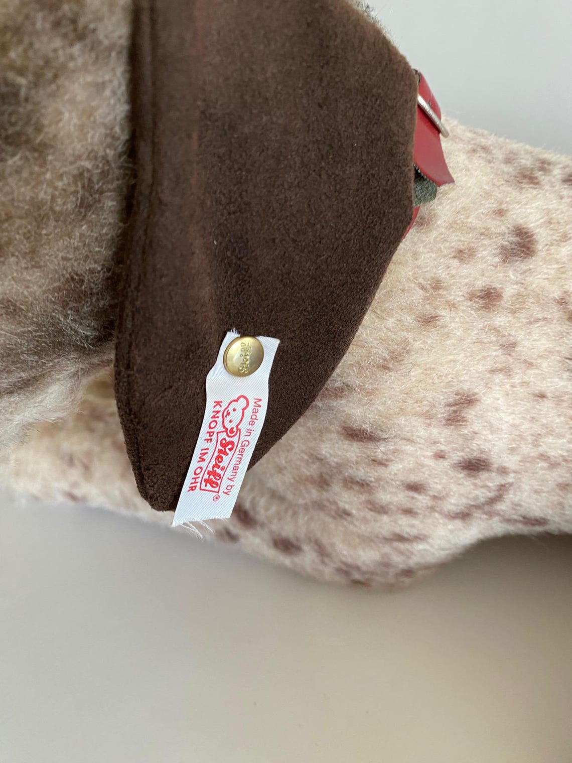 Steiff AKC Dog Plush German Shorthaired Pointer FAO Schwarz Realistic ...