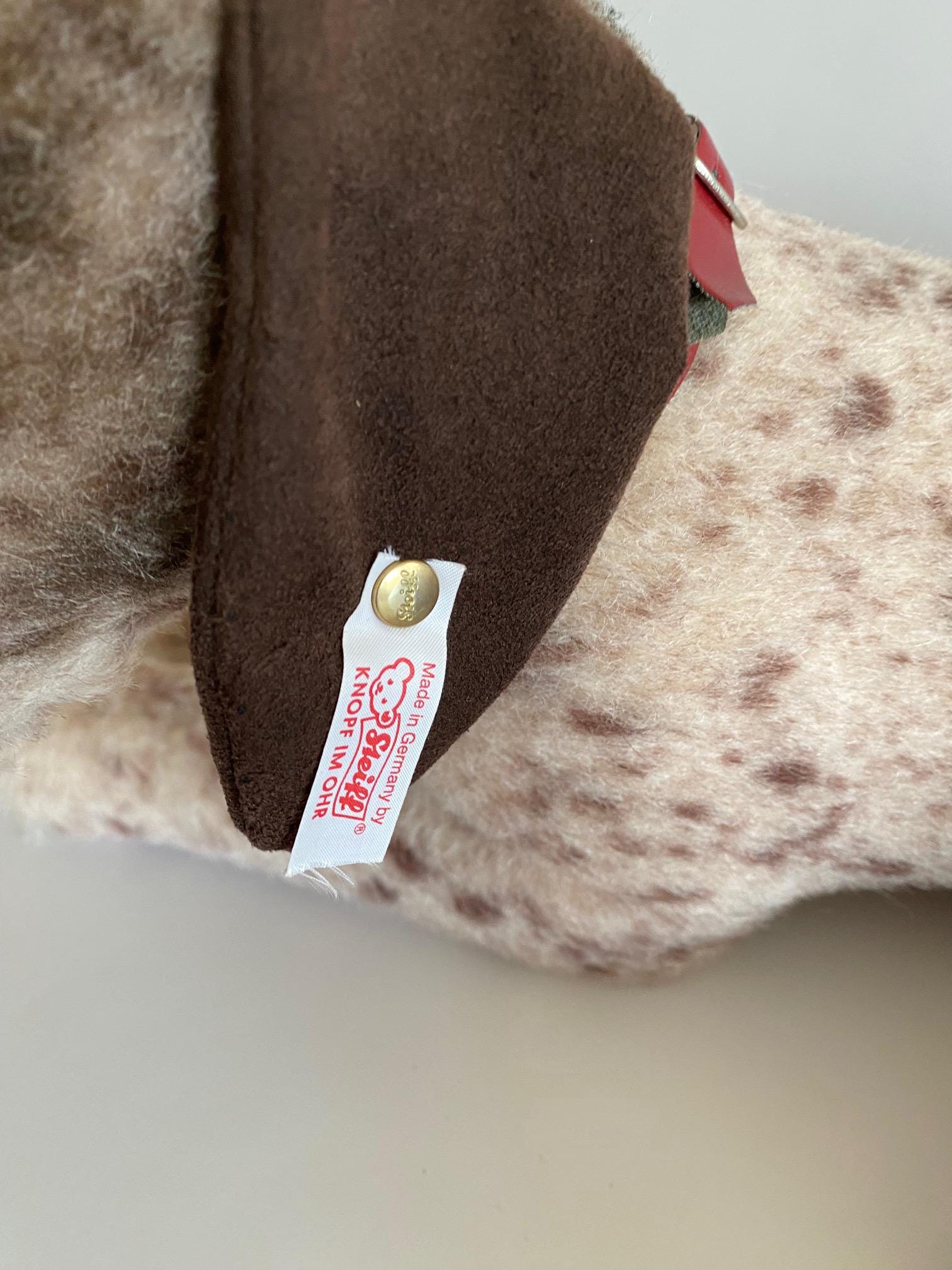 Steiff AKC Dog Plush German Shorthaired Pointer FAO Schwarz Realistic ...