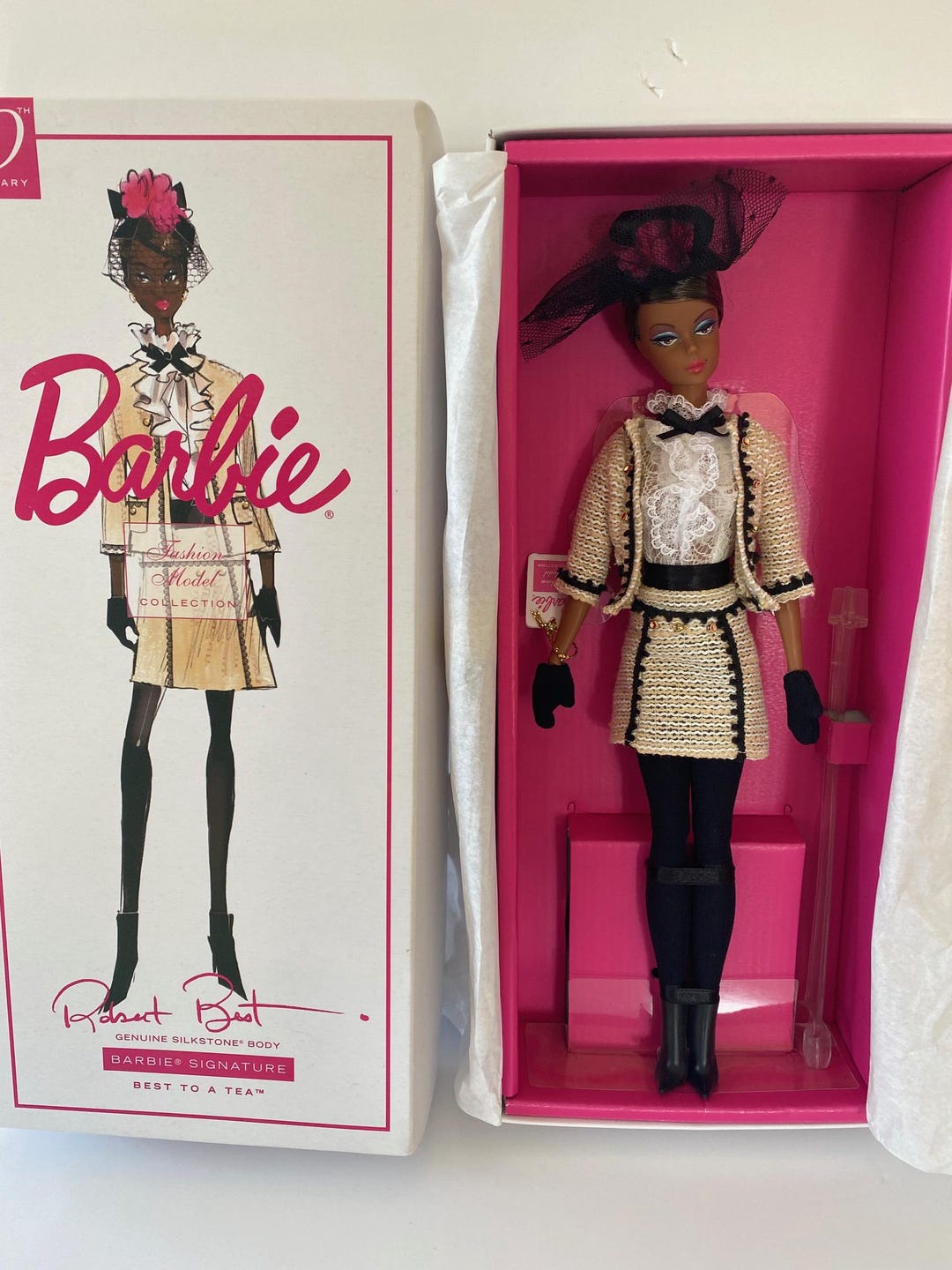 Mattel Barbie Silkstone Best to A Tea Barbie Robert Best Barbie GHT65 ...