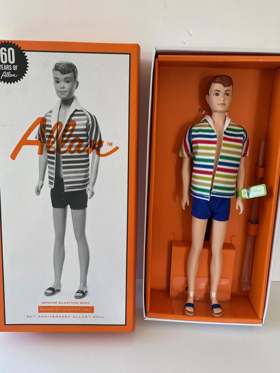 Barbie Signature 60th Anniversary ALLAN Reproduction Doll - HRM87 - Etsy