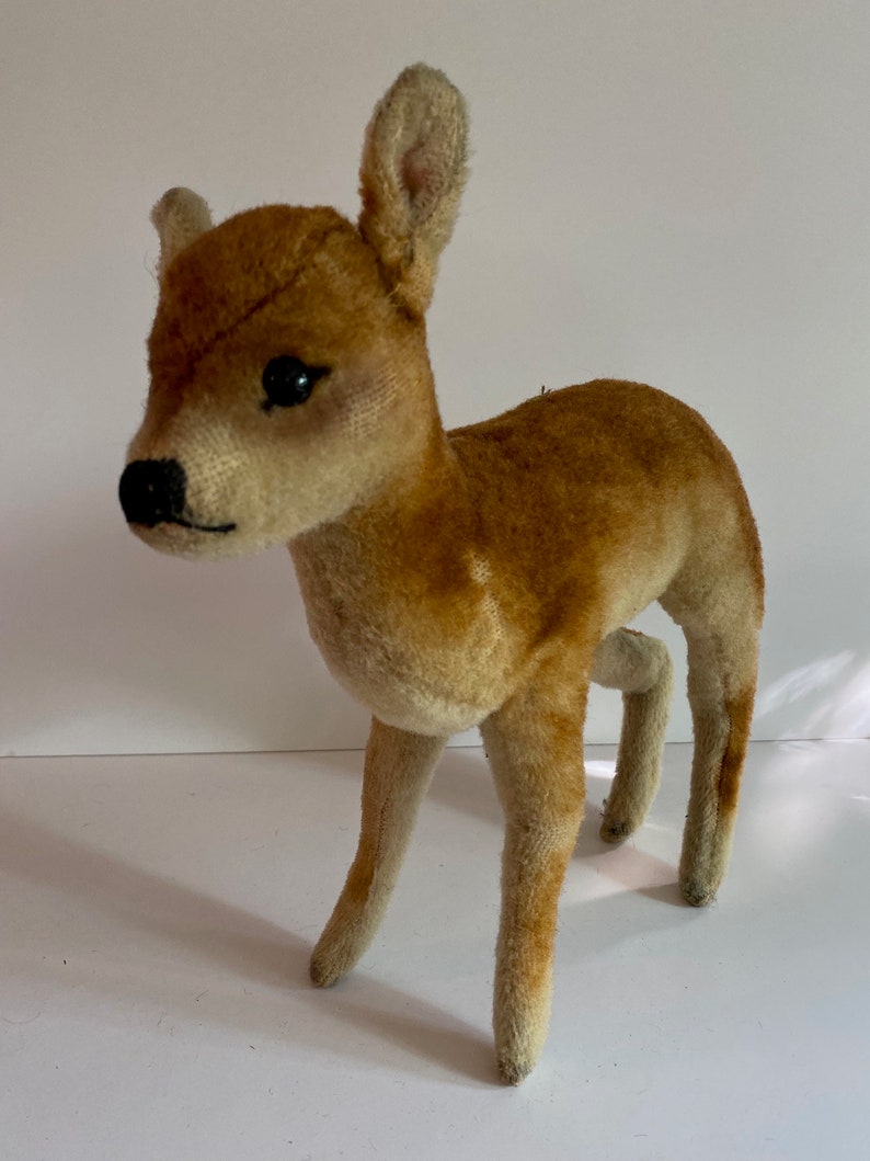 Early Steiff Wool Plush Deer / Doe Germany Circa 1940's - Etsy