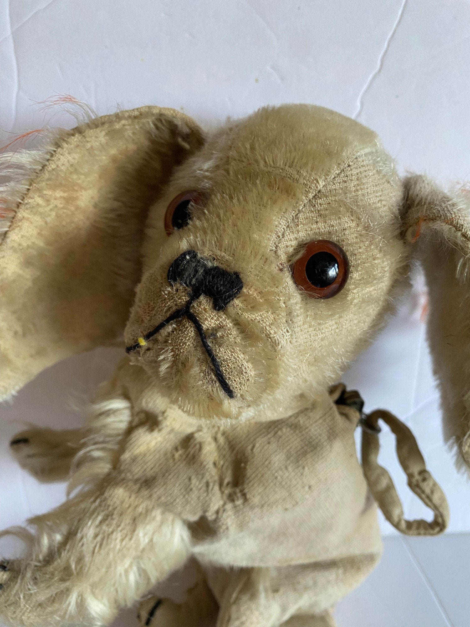 RARE Steiff Charly Spaniel Purse - Circa 1920 Germany With FF Button - Etsy