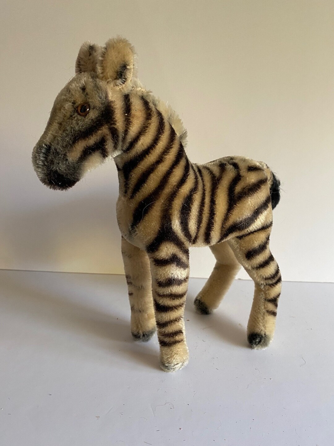 Steiff Vintage 1950's Mohair Zebra - Germany - Etsy