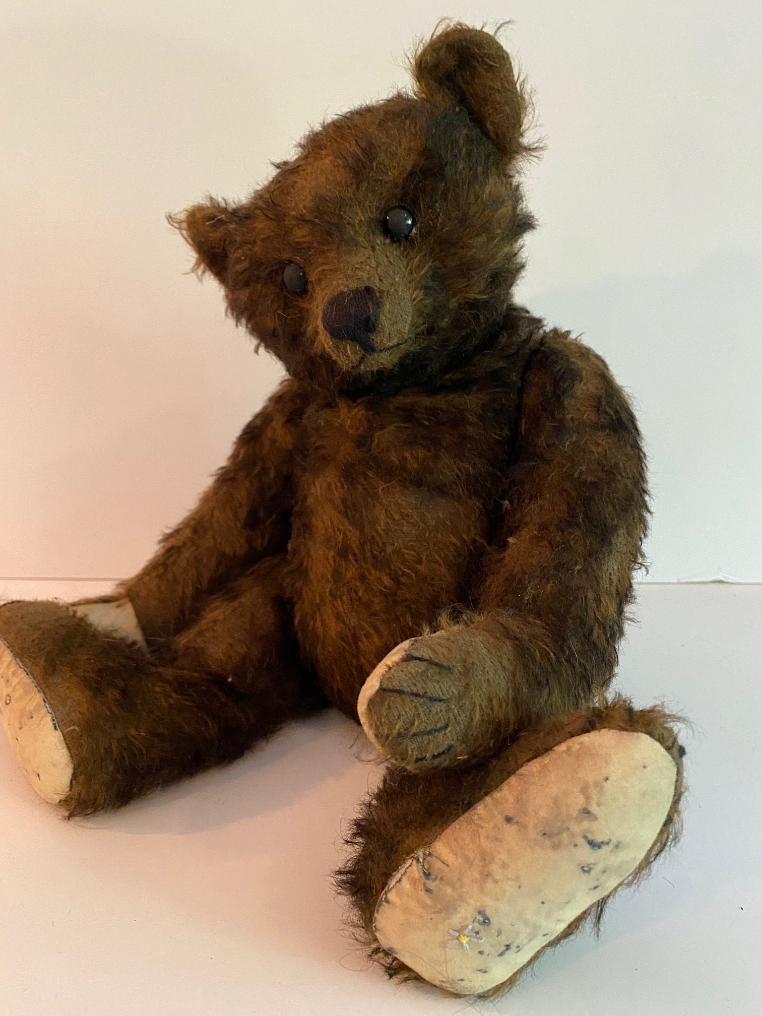 Vintage Style Steiff Teddy Bear Forget Me Not Bears Chocolate Brown - Etsy