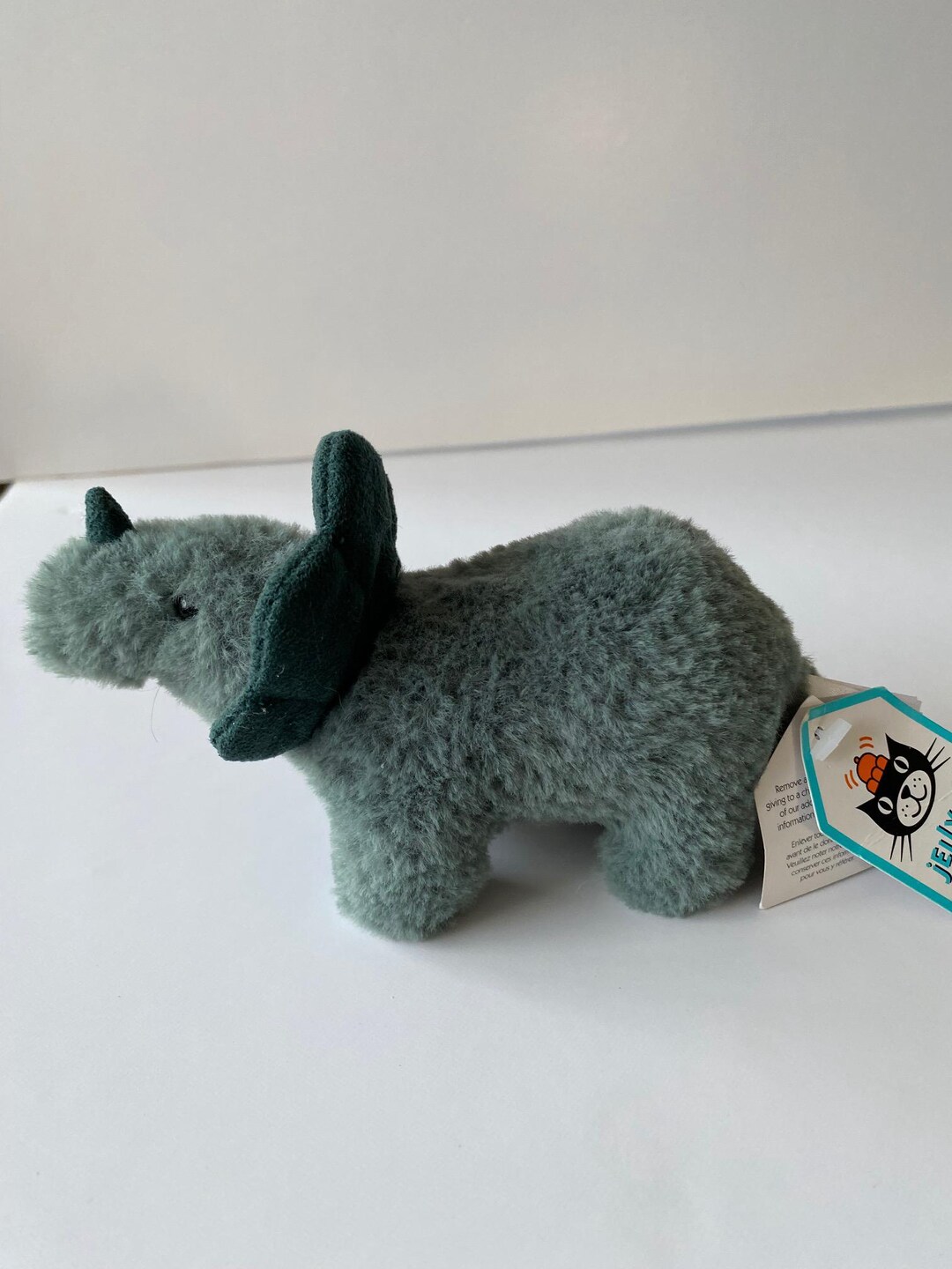 Jellycat Mini Fossilly Dinosaur Plush Green Triceratops Dino W Tags - Etsy