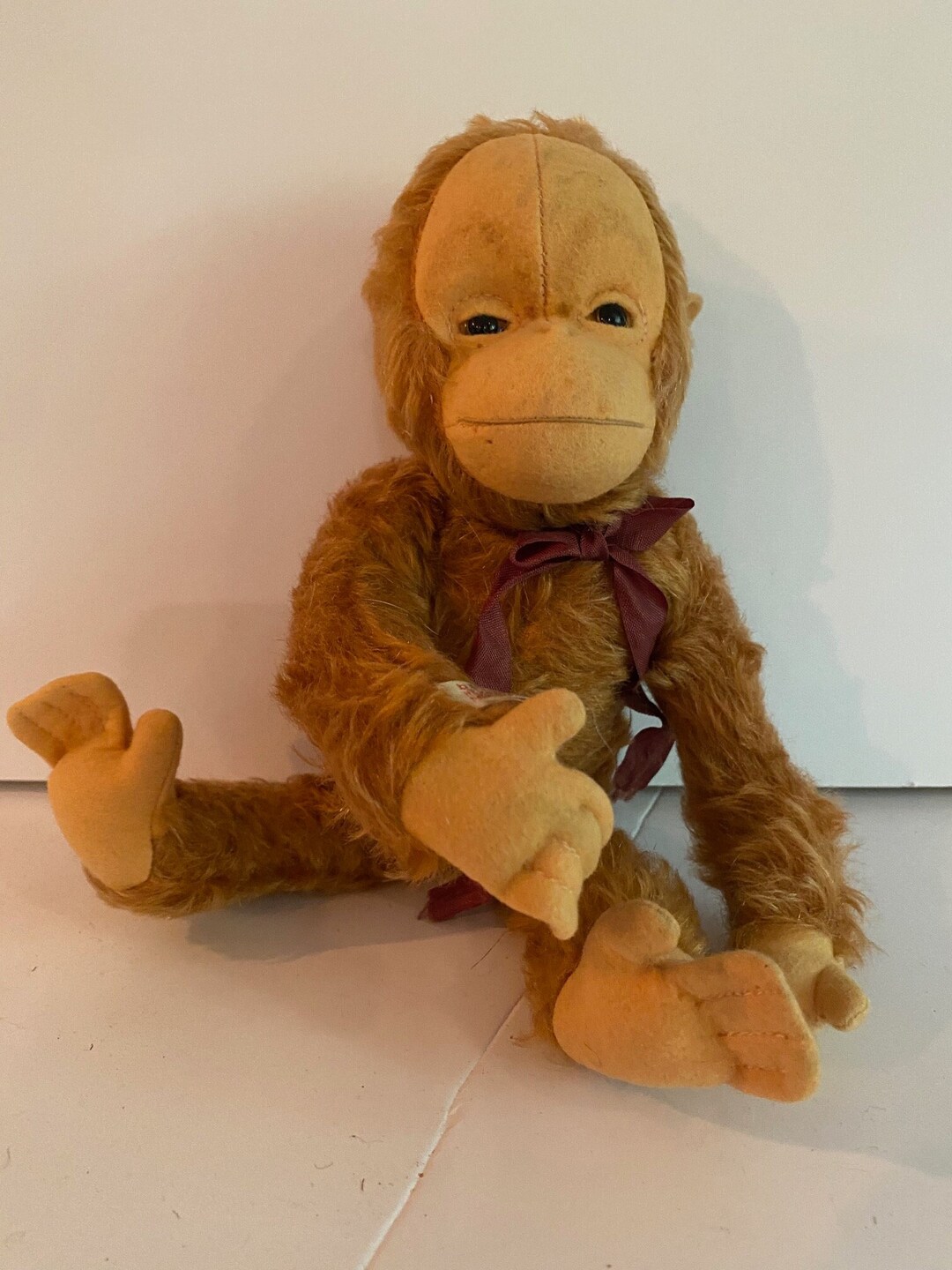 Schuco Biggo Bello Mohair Monkey Tagged - Circa 1960's - Etsy