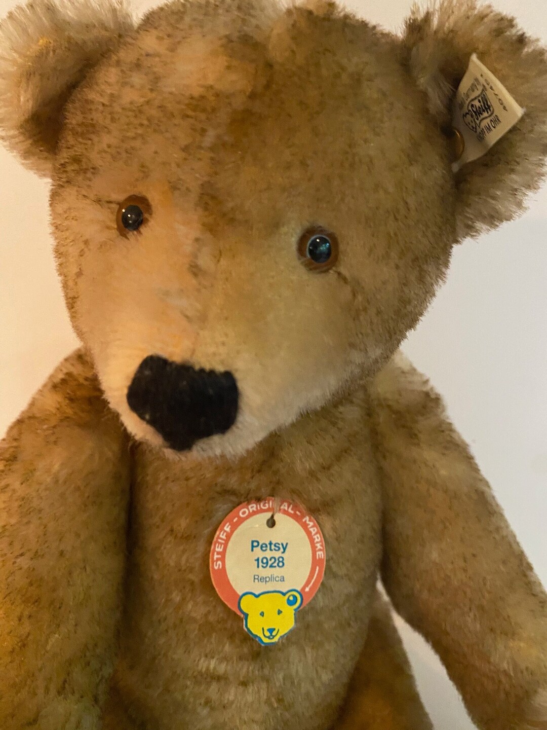 Steiff Teddy Bear Petsy 1928 407451 Made in Germany - Etsy