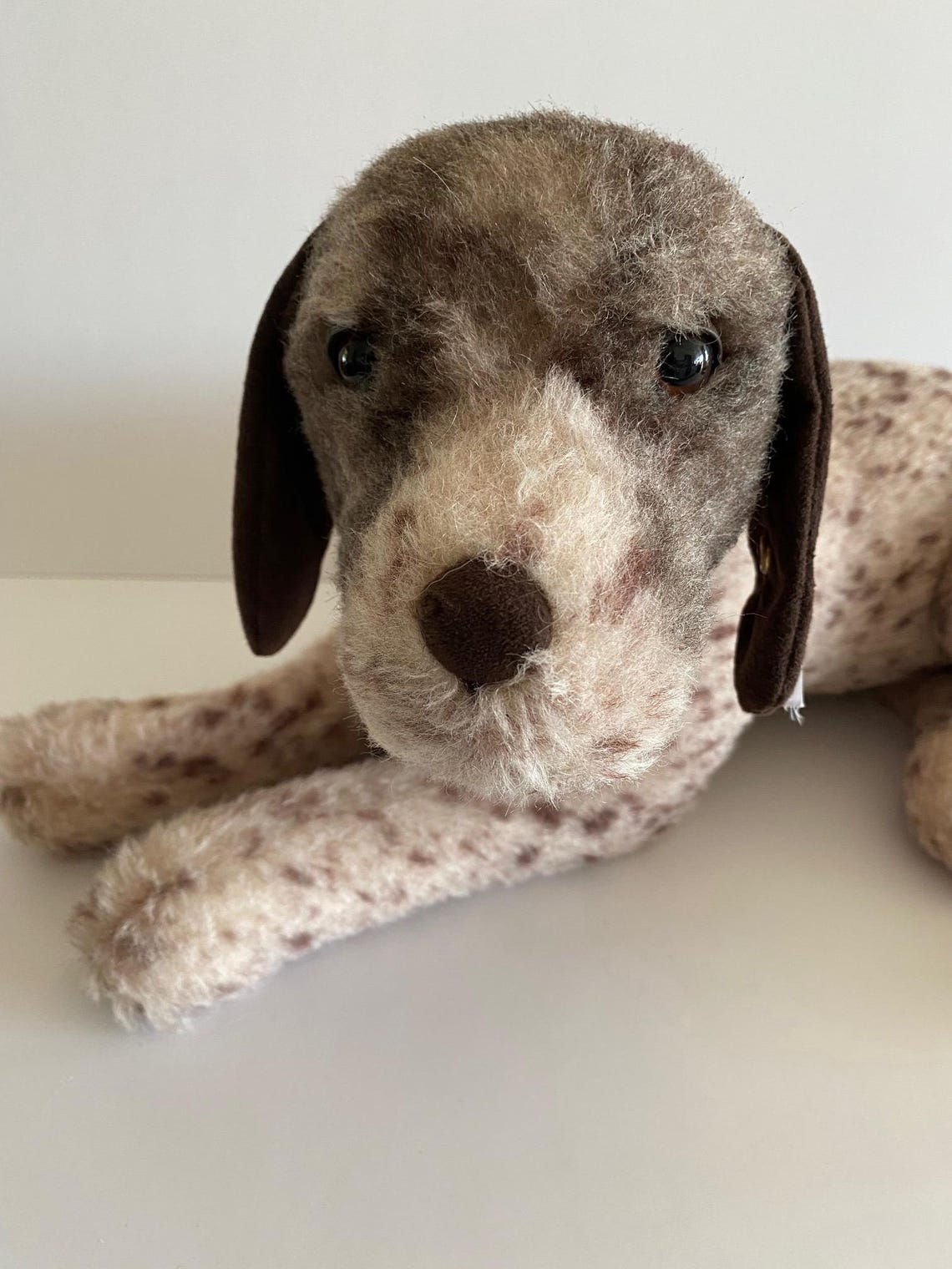 Steiff AKC Dog Plush German Shorthaired Pointer FAO Schwarz Realistic ...