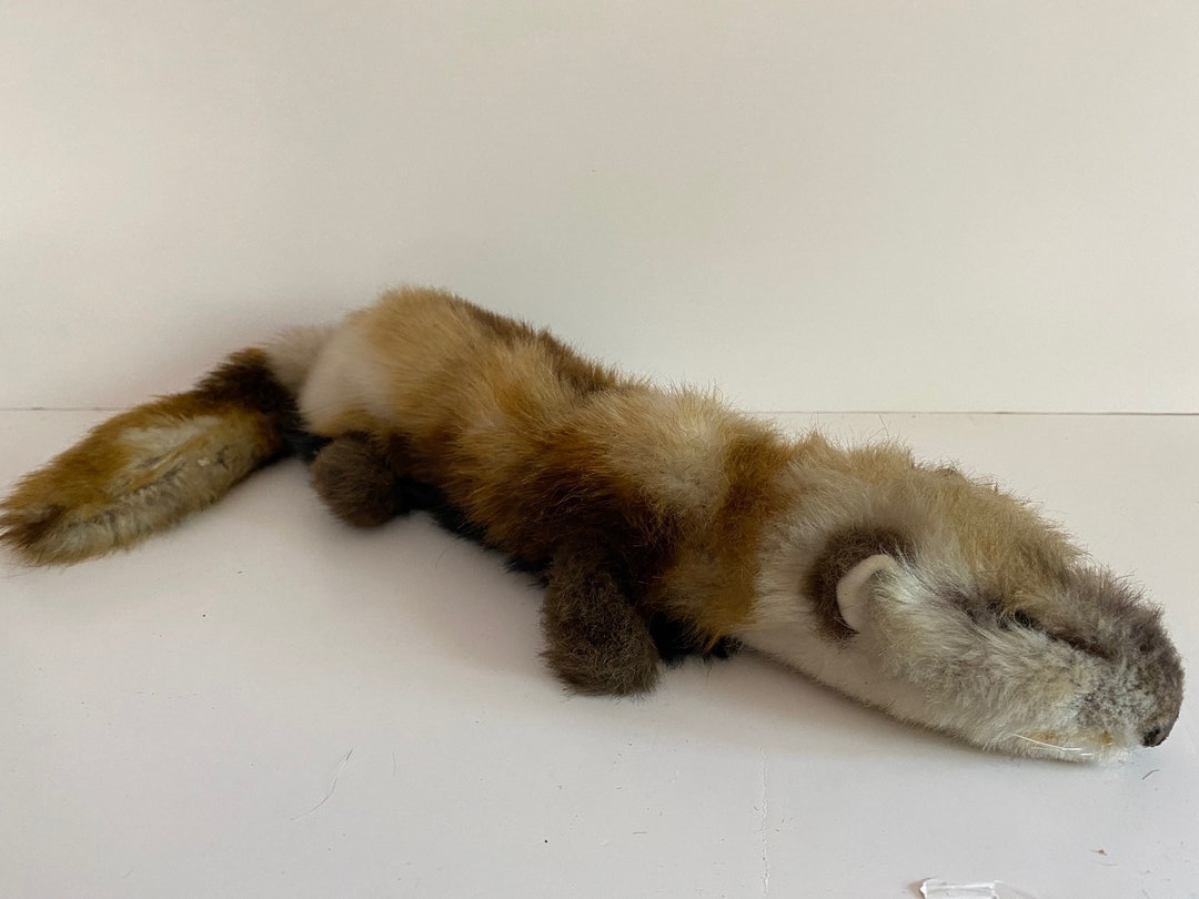 Steiff Vintage Wizzi Ferret With Silver Incised Button - Etsy