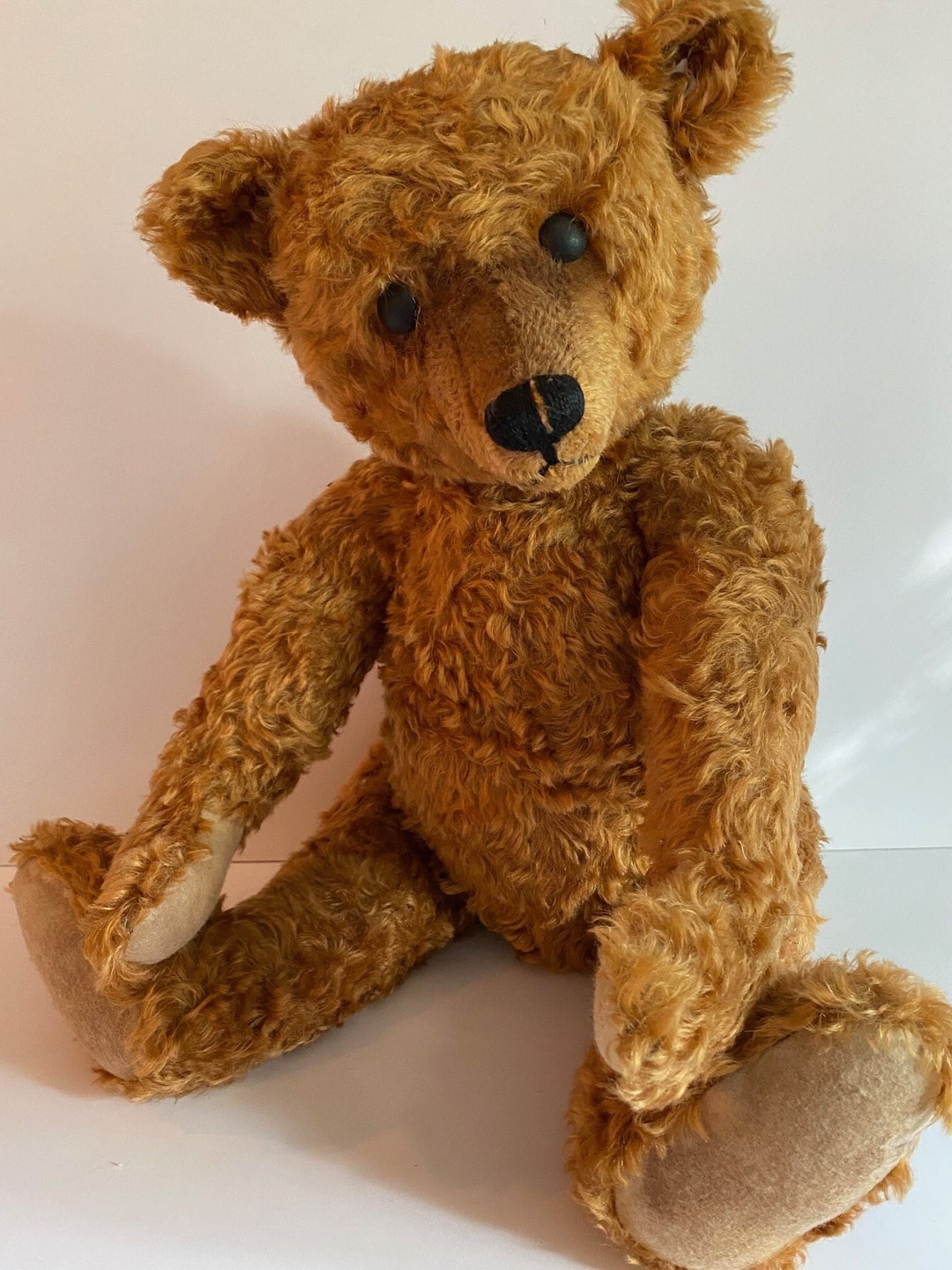 Steiff Large Size Cinnamon Teddy Bear Fully Articulated - Etsy